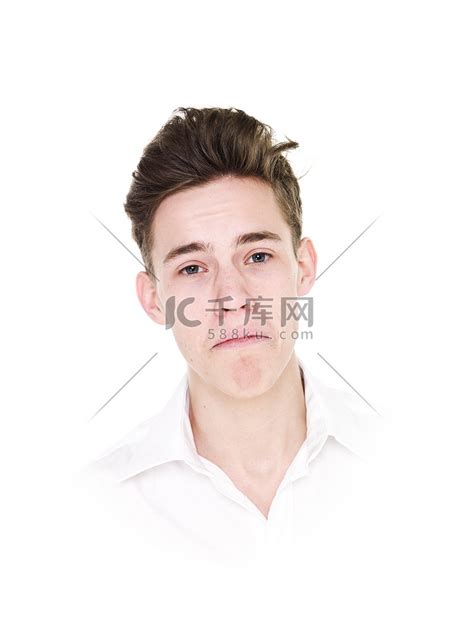 一个年轻人的画像高清摄影大图 千库网