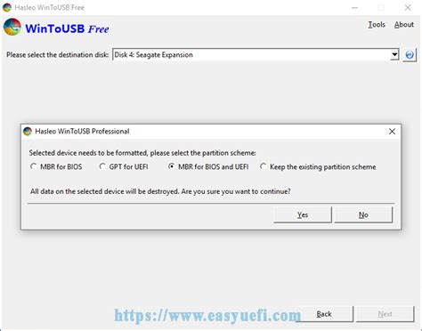 WinToUSB How To Create Portable Windows To USB Drive
