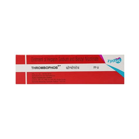 Thrombophob Oint Wound And Pain Relief Zydus 12 Off