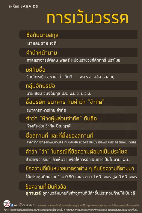 เว้นวรรค หรือ ไม่เว้นวรรค ดอกบัวใต้เสาชิงช้า