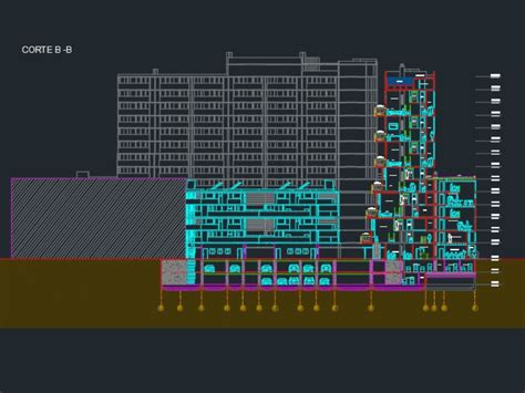 Edificio En Altura Uso Mixto Parte 7 238 Mb Bibliocad