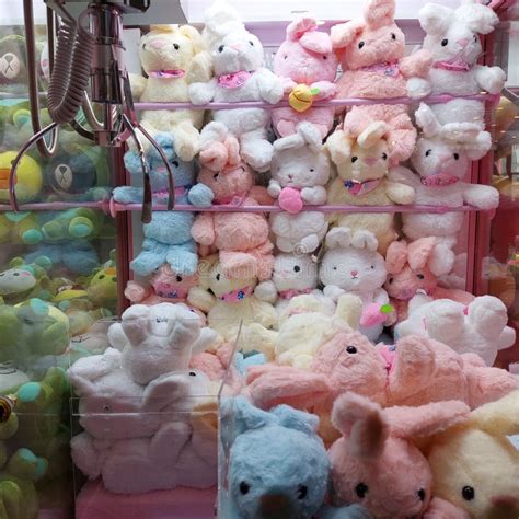 Doll Clamping Dexterity Game Machine Stock Image Image Of Dexterity Pink 263319731