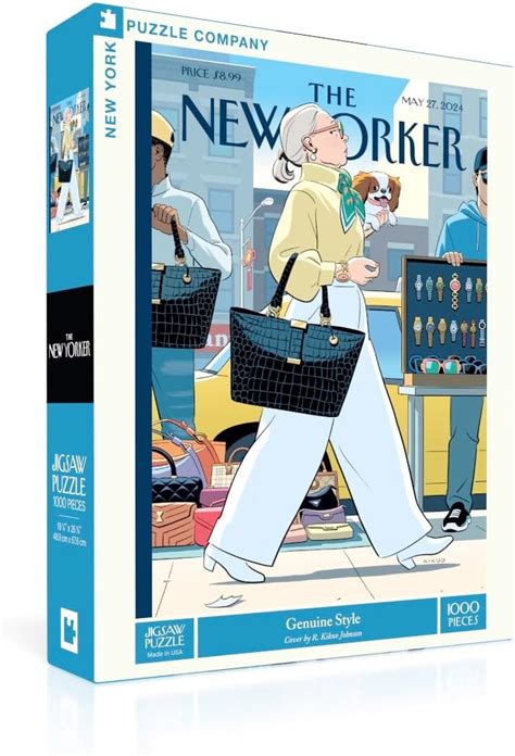 New York Puzzle Company New Yorker Genuine Style 1000