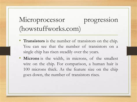 Microproccessor Technology Ppt Computing Technology And Computing Microproccessor Technology Ppt Computing Technology And Computing