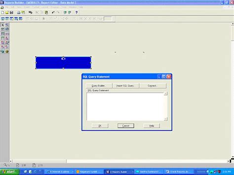 Creating Data Model For A Report Oracle Apps