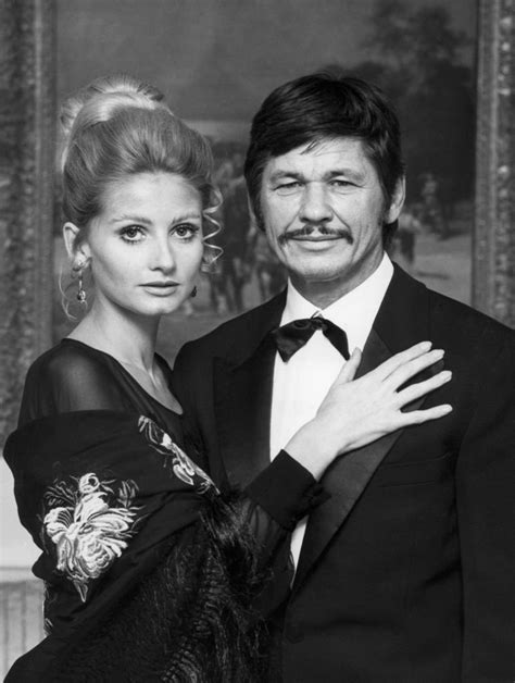 Jill Ireland Joins Charles Bronson On Camera Mikes Take On The Movies