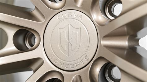 18 Curva Wheels Cff46 Custom Champagne Gold Flow Forged Rims Cur084 1