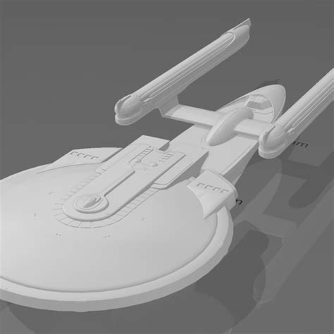 🖖 Sto Federation Excelsior Class Refit Advanced Heavy Cruiser Retrofit・free Stl File For 3d