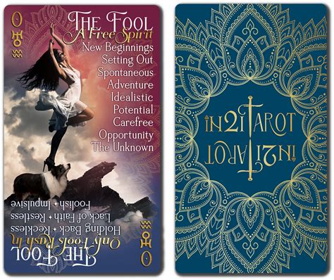 In2it Tarot Keywords Edition In2itarot 78 Tarot Cards W Keywords In2it Oracle