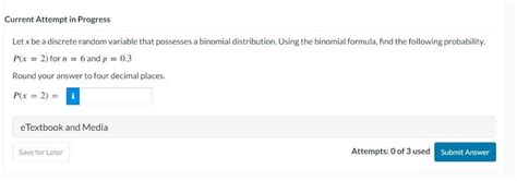 Solved Let X Be A Discrete Random Variable That Possesses A Chegg