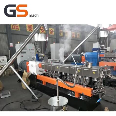 Pbat Pla Biodegradable Extruder High Accuracy Bioplastic Machine