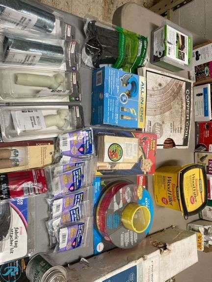 Assorted Construction Materials Approx 1000 Pcs Total Roller Auctions