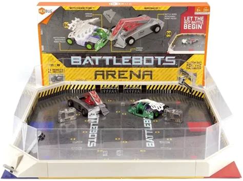 Hexbug Battlebots Arena Bronco Y Witch Doctor Robots Pelea Envío Gratis