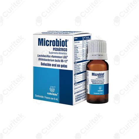 Microbiot PediÁtrico SoluciÓn En Gotas Con 8 Ml Columbia