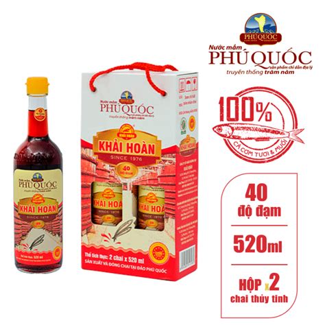 Nước Mắm Khải Hoàn Phú Quốc