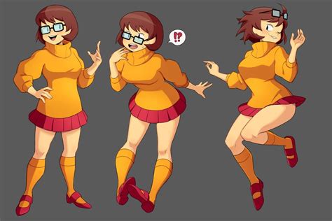 Velma Dace Dinkley Scooby Doo Drawn By Flowers Imh Danbooru