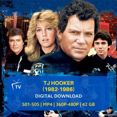 T J Hooker 1982 Tv Series William Shatner Digital Download 80s