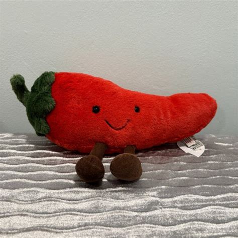 Jellycat Toys Rare Jellycat Amuseable Chili Bnwt Poshmark