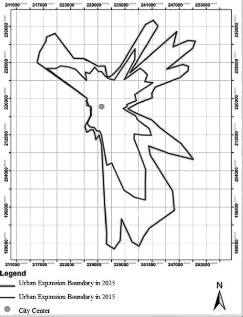 Prediction Map For 2025 Resulting From The Use Of Tdnn Download
