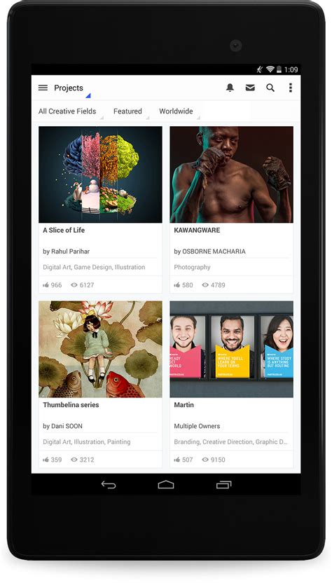 Behance For Android On Behance