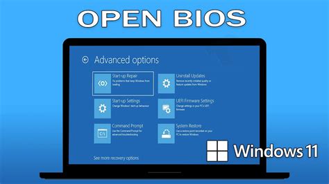 How To Enter Bios Configuration Any Windows 11 Pc Or Laptop[easy Methods] Youtube