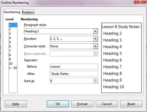 How To Manage Chapters And Chapter Headers English Ask Libreoffice