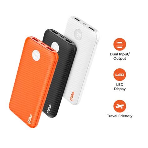 Olike Powerbank 10000mah P1 Mix Color Mdp It And Electronic Superstore