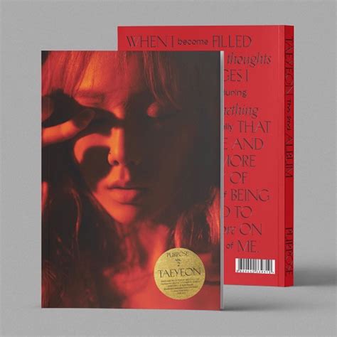 五大唱片💽 現貨太妍 Taeyeon 少女時代 第二張專輯「purpose」韓國進口版 蝦皮購物