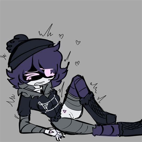 Rule 34 Artist Request Bottomless Female Only Murder Drones Purple Eyes Purple Hair Robot