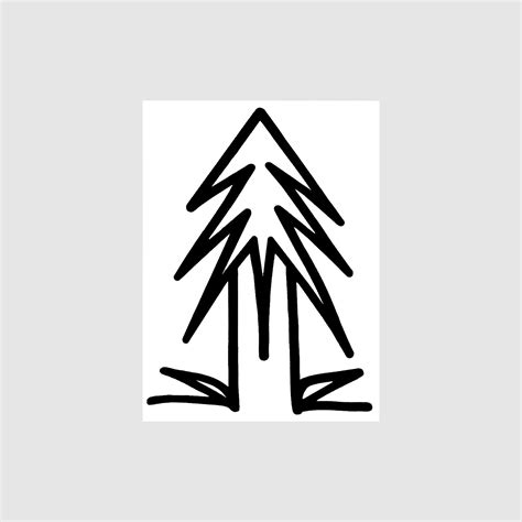 Sticker Museum — Plant Trees Printed Tag