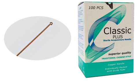 Classic Plus Acupuncture Needles 40mm Length 022mm Diameter Hce