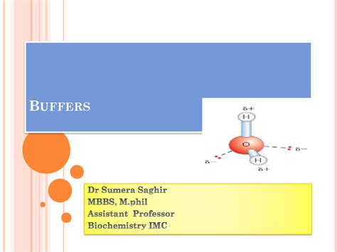 Solution Buffers And Acid Base Regulation Studypool