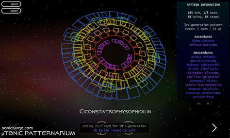 Sonic Charge Microtonic Patternarium Online Collaborative Patch