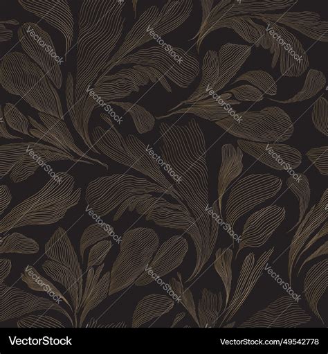 Japanese Background With Hand Drawn Line Wave Vector Image