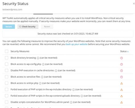 How To Use The Wp Toolkit To Secure And Update Wordpress Liquid Web