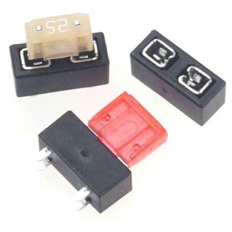 Mini Pcb Installation Fuse Holder 30a 60v Auto Fuse Holder For Small