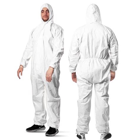 Hygea Natural Disposable Coveralls For Men And Women Full Body Protective