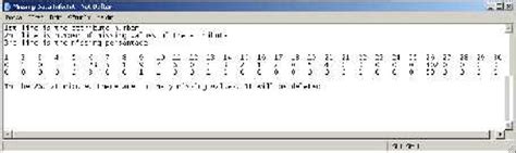 The Missing Data Infotxt File Showing The Missing Values Download Scientific Diagram