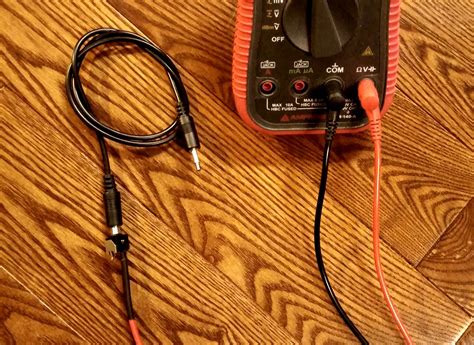 Multimeter Probes With Mm Socket Heatshrink Tips On Modular