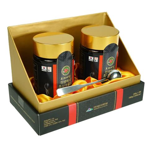 Cao Hắc Sâm Daesan Hàn Quốc 240g X 2 Lọ Daesan Korea Ginseng Nhân