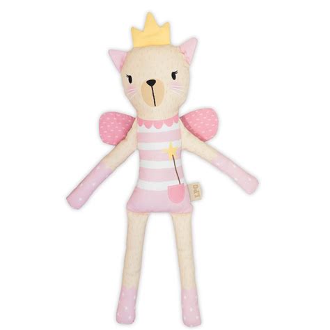 Peluche Gatica Princesa Flora