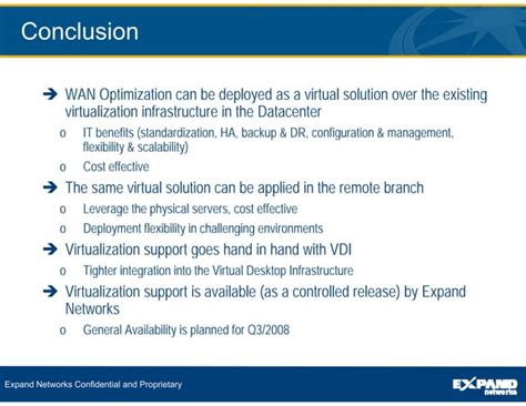 Virtualization And Wan Optimization Ppt