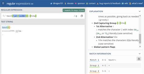 Pcre Regular Expressions 검증을 위한 유용한 사이트