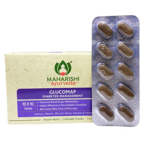 Buy Glucomap Tablet Maharishi Ayurveda At Ayurcentral