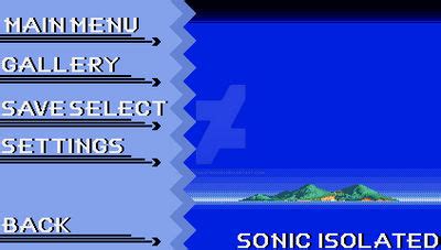 Main Menu Sonic Isolated By Sonicisolated2022 On Deviantart