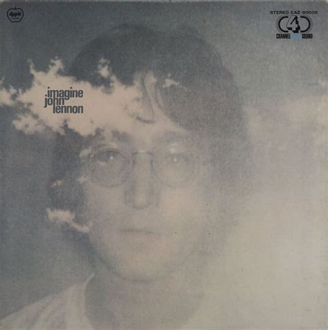 John Lennon Imagine Quadraphonic Japanese Vinyl Lp —