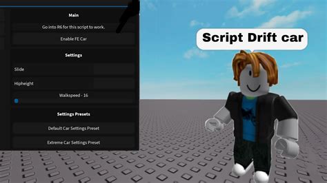 Drift Car Script YouTube