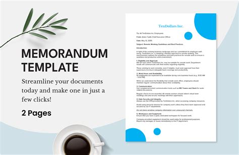 Free Editable Memo Templates In Google Docs To Download