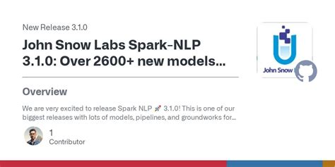 John Snow Labs Spark Nlp 310 Over 2600 New Models And Pipelines In