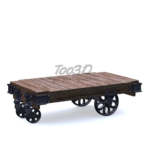 Table Old Free 3d Models Download Free3d